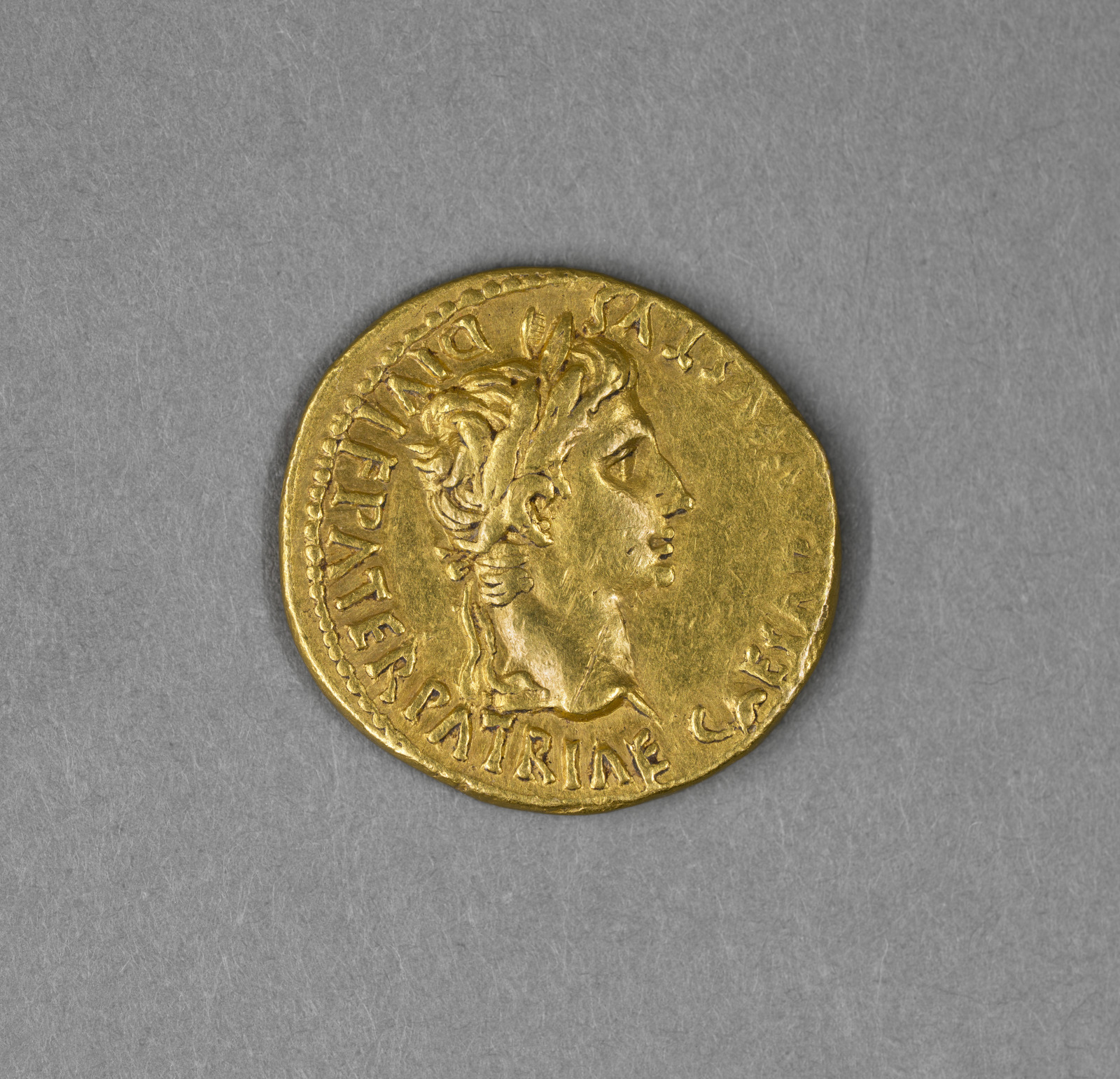 Aureus with Head of Augustus - Saint Louis Art Museum