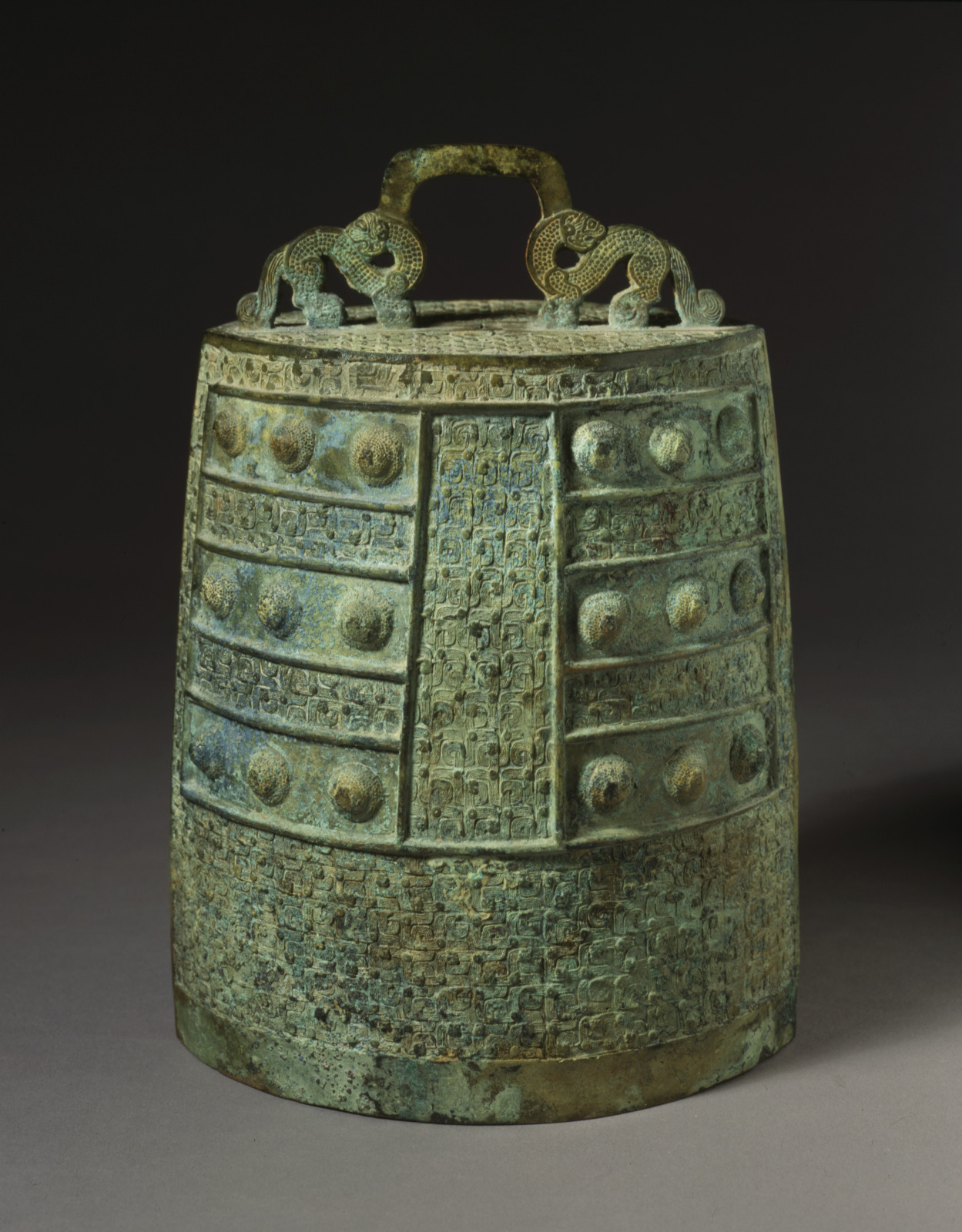 Suspension Bell (bo) with Design of Coiled Venomous Serpents - Saint ...