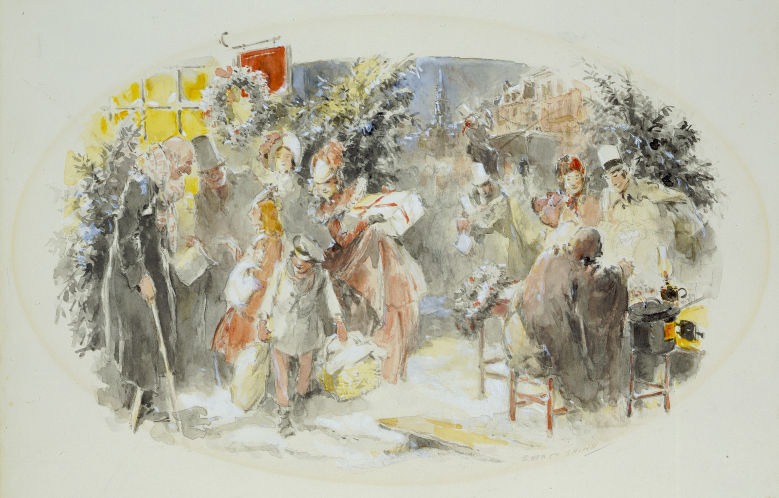 Christmas Scene - Saint Louis Art Museum