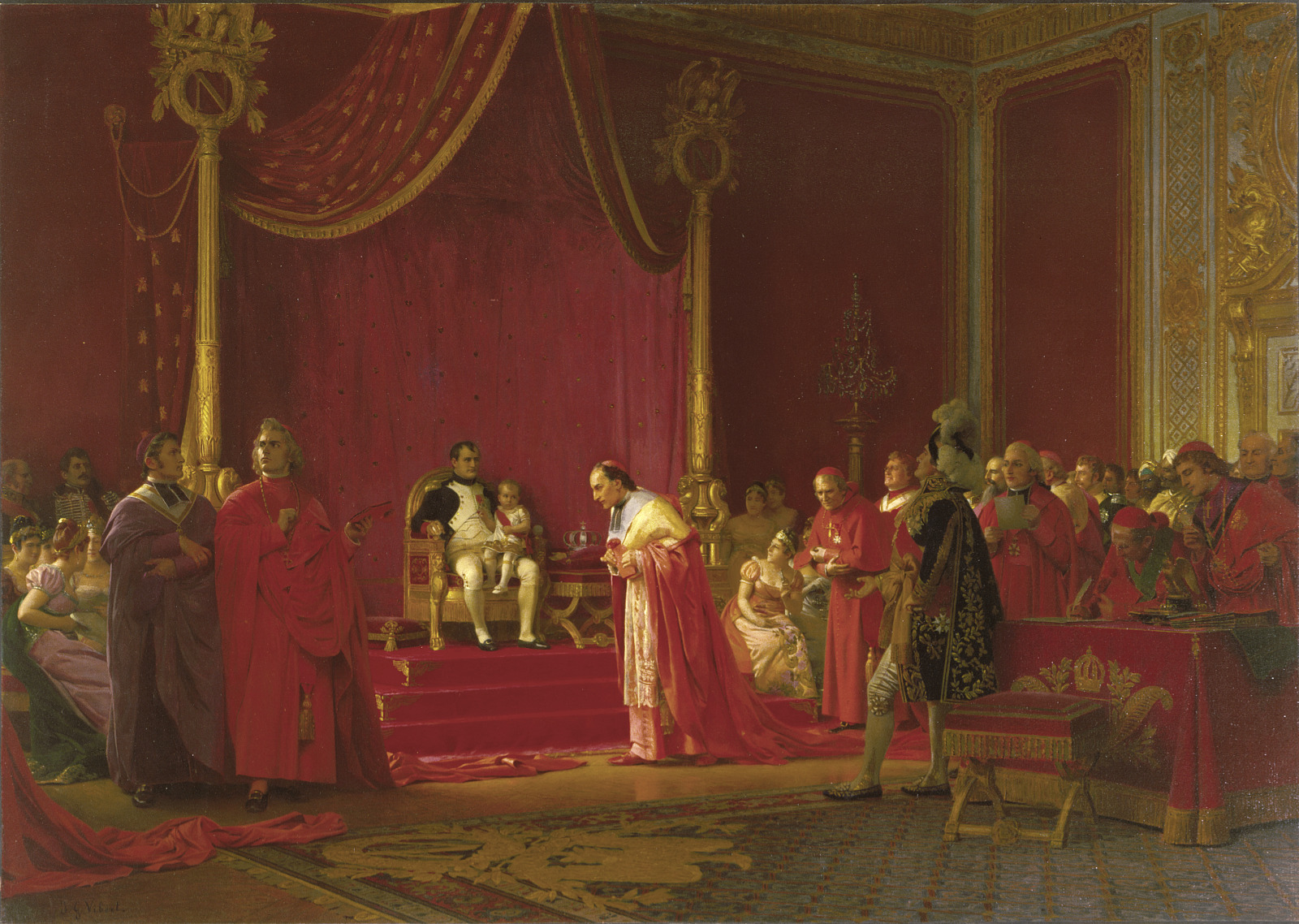 Coronation of the King of Rome - Saint Louis Art Museum