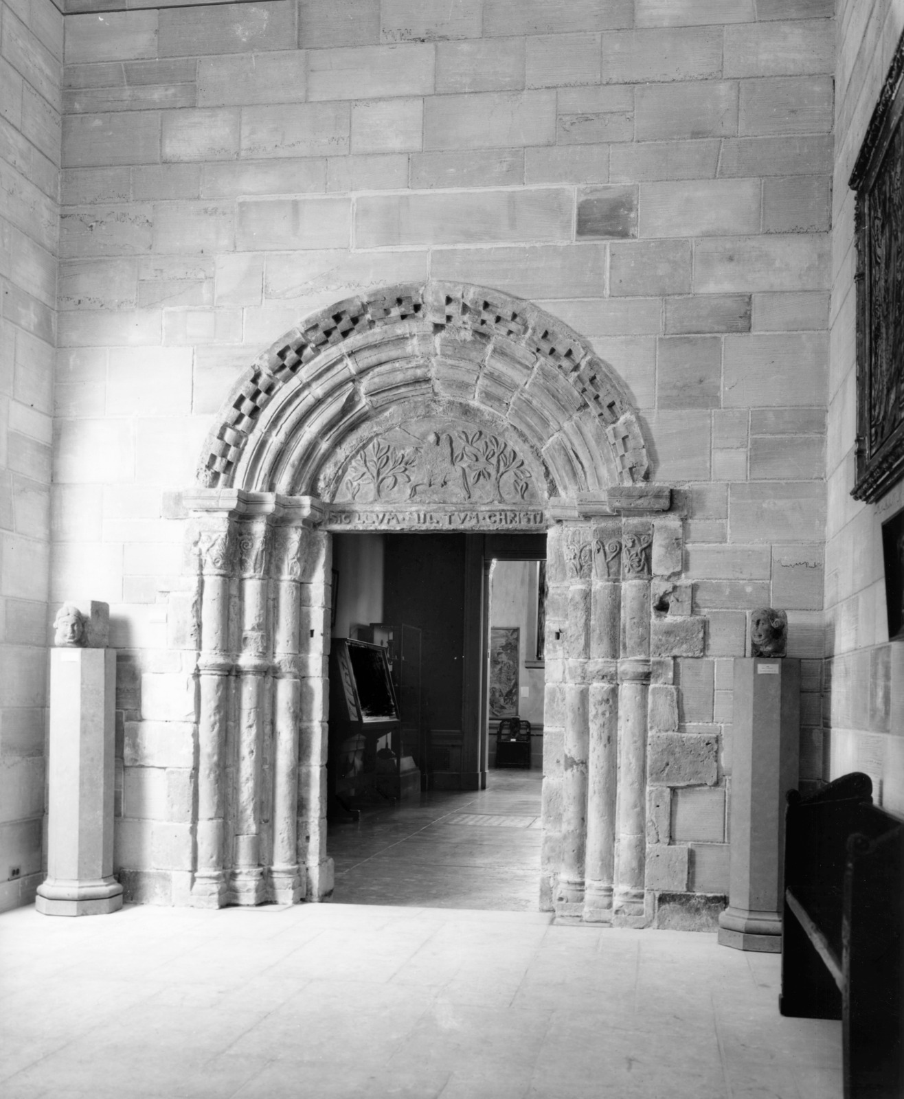 Romanesque Stone Doorway - Saint Louis Art Museum