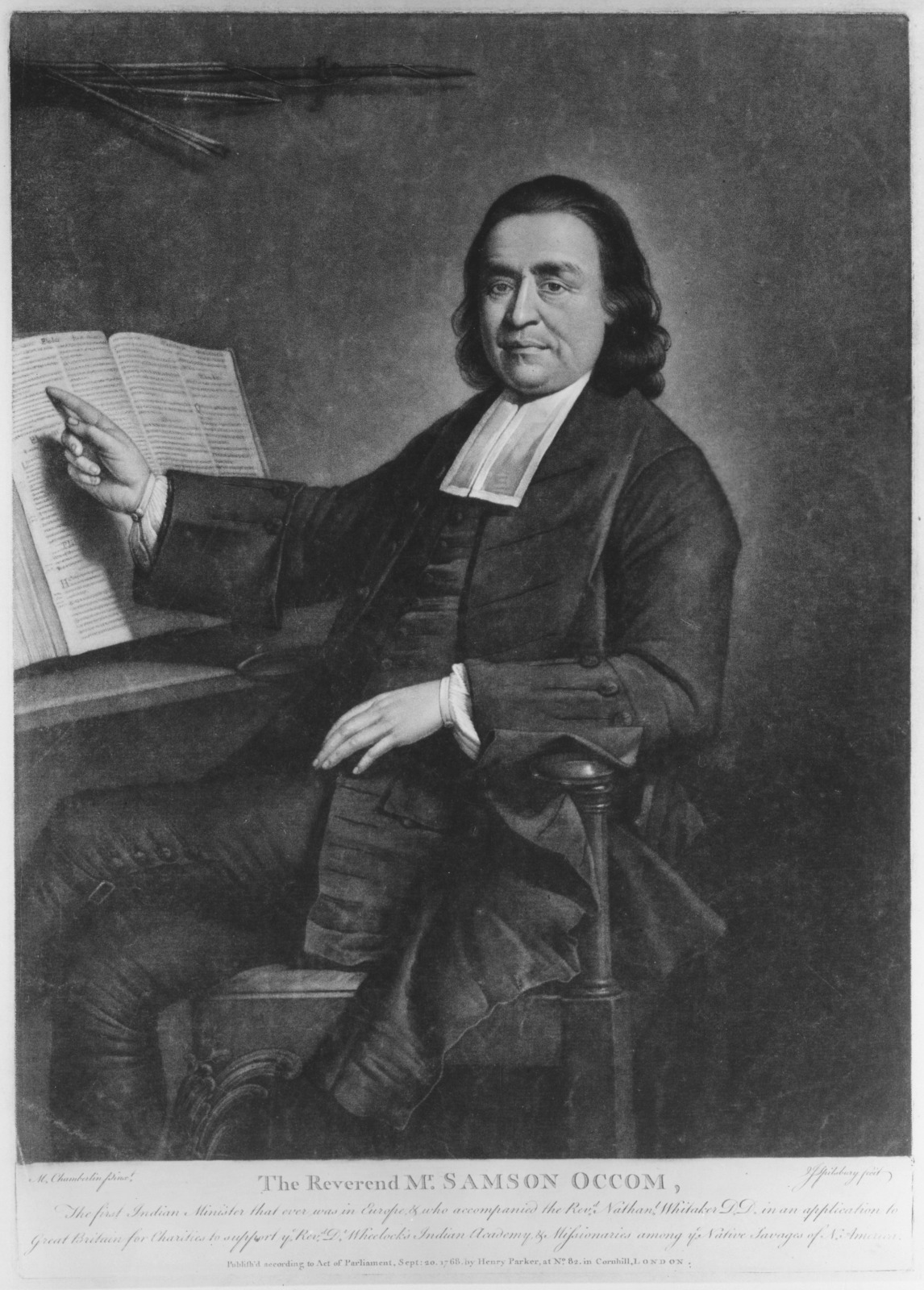 The Reverend Mr. Samson Occom - Saint Louis Art Museum