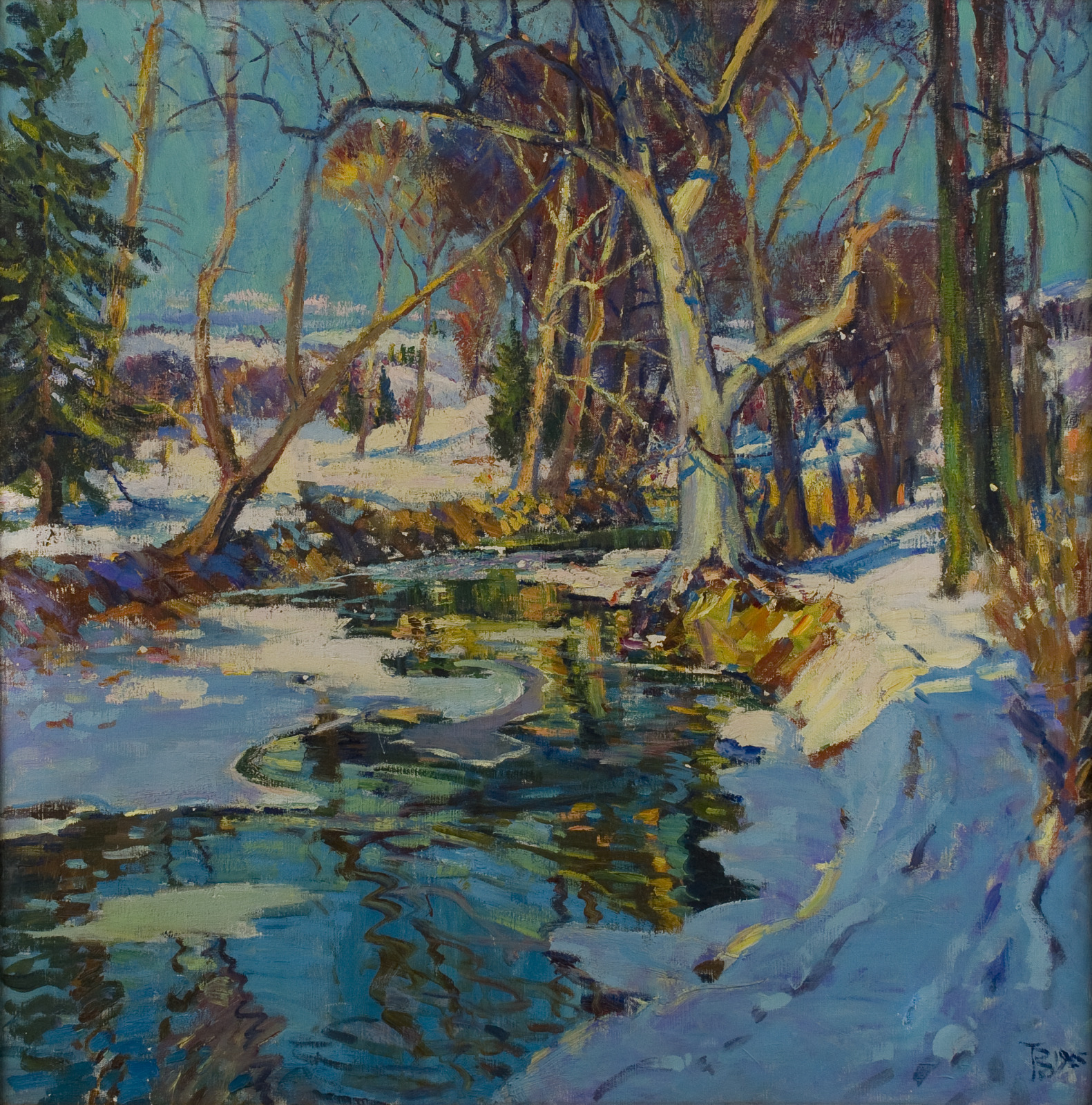 February Snow - Saint Louis Art Museum