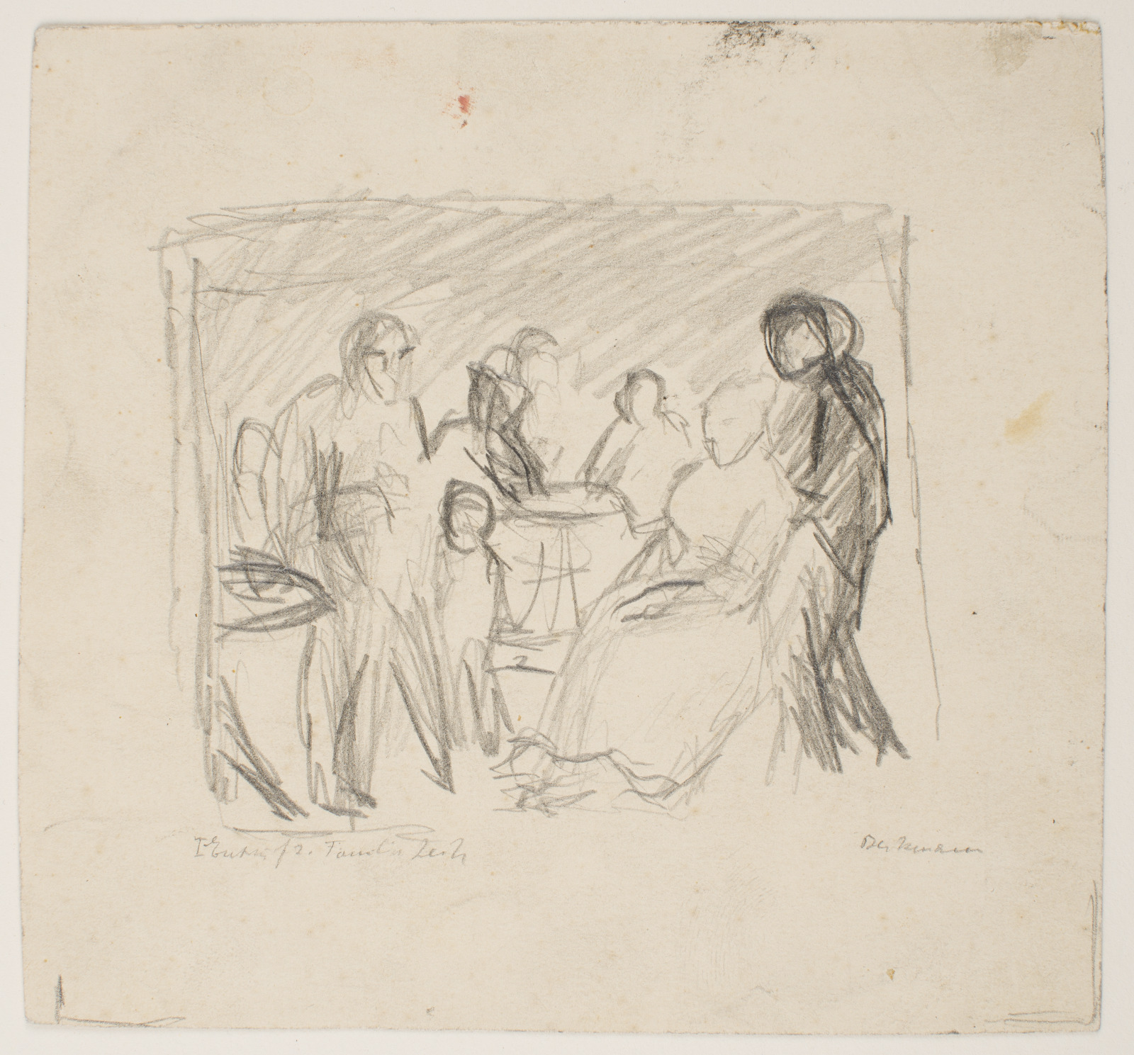 Sketch for Zech Family - Saint Louis Art Museum