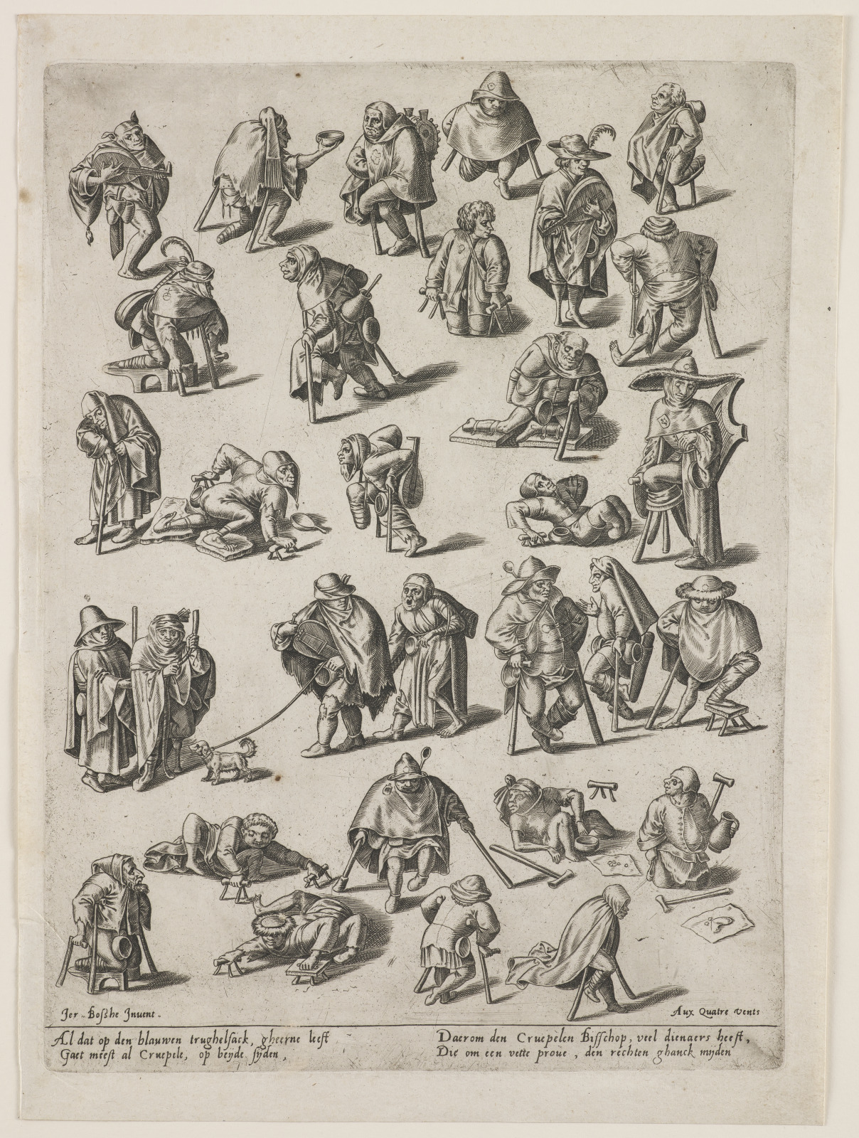 Cripples, Fools, Musicians and Beggars - Saint Louis Art Museum