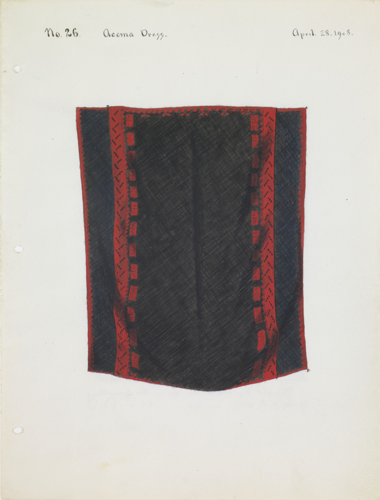 Study of Textile - Saint Louis Art Museum