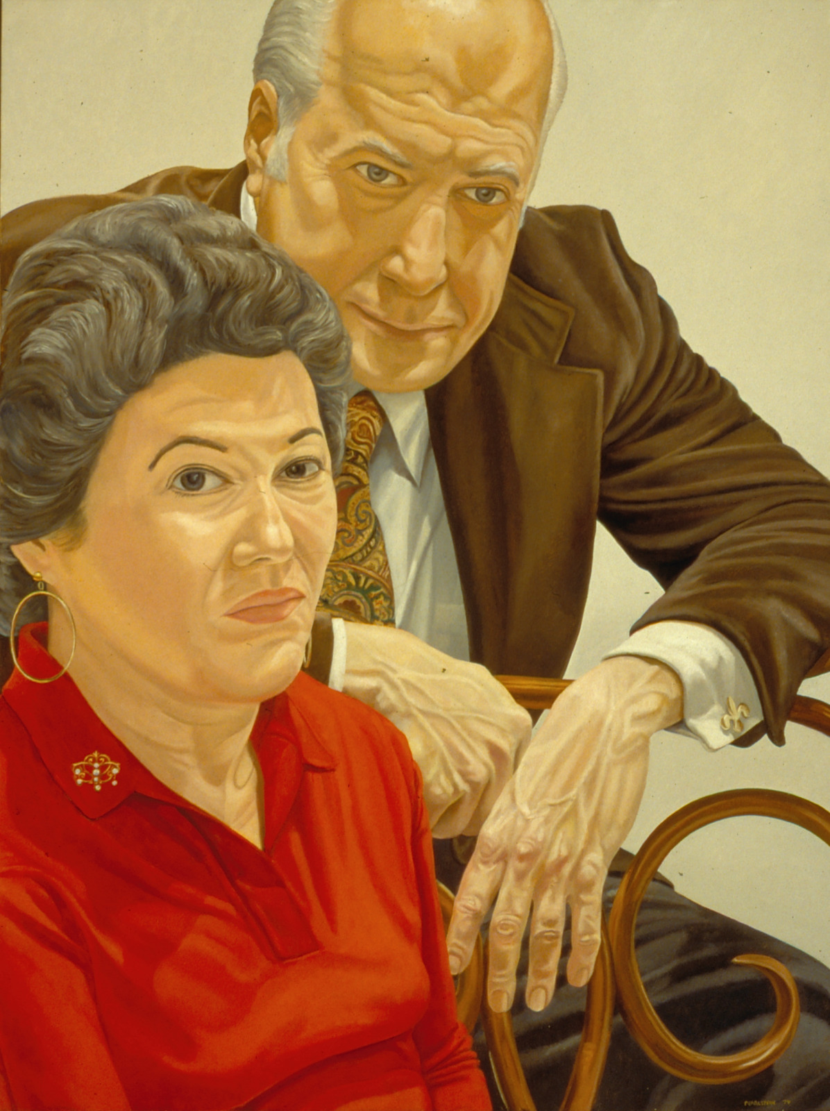 Portrait of Mr. and Mrs. Adam Aronson - Saint Louis Art Museum