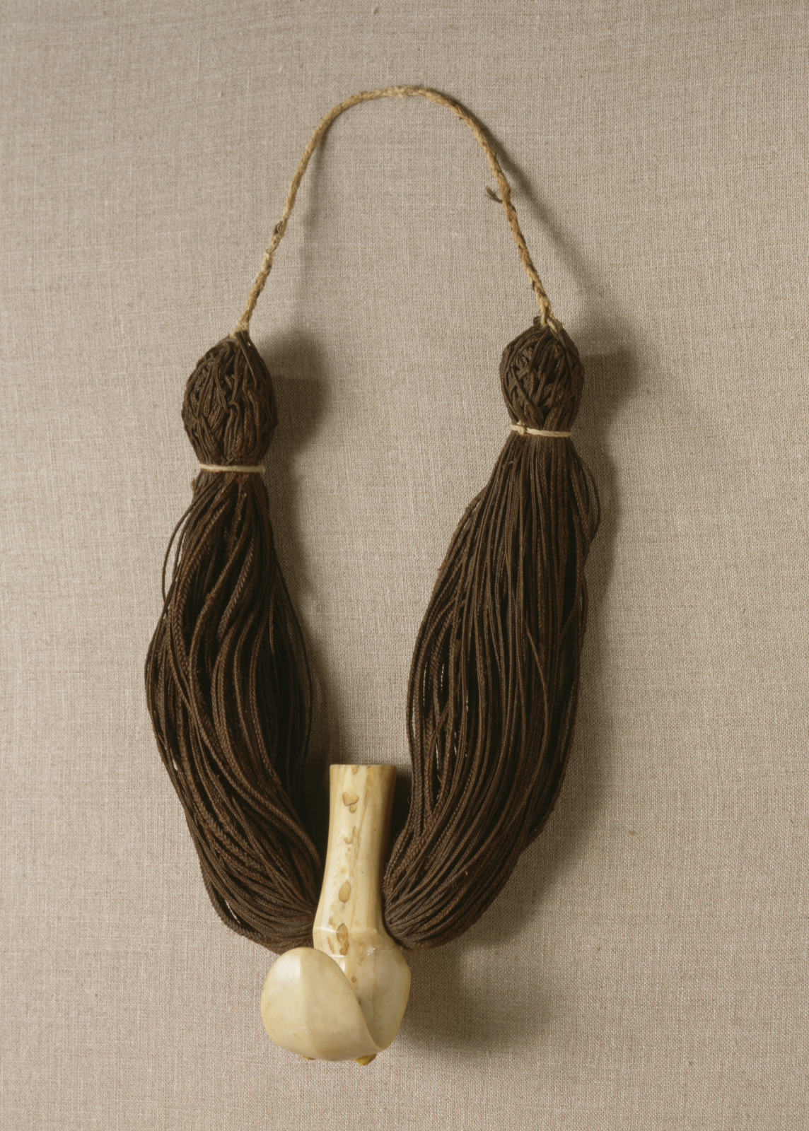 Pendant Necklace (lei niho palaoa) - Saint Louis Art Museum
