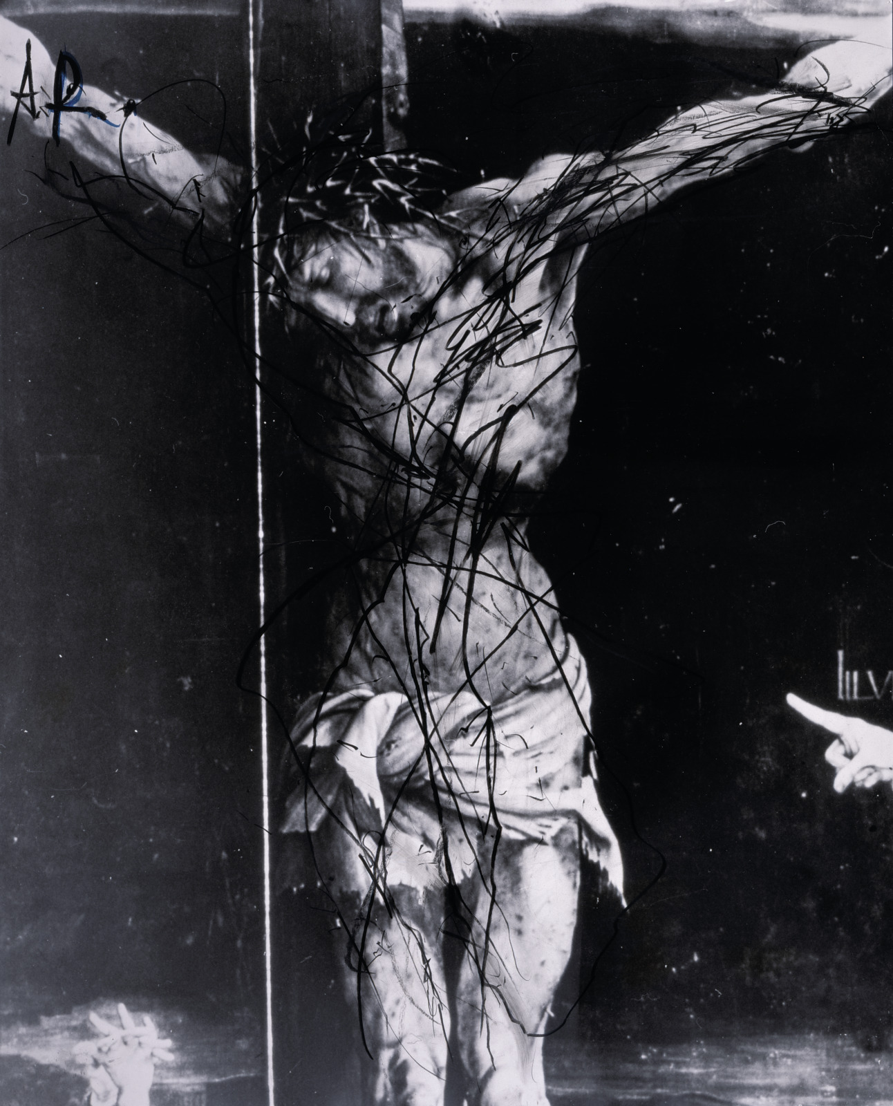 Crucifix, from the series "Grünewald" - Saint Louis Art Museum