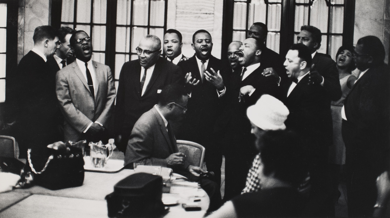 Dr. Martin Luther King, Jr. singing spirituals after Peace Prize ...