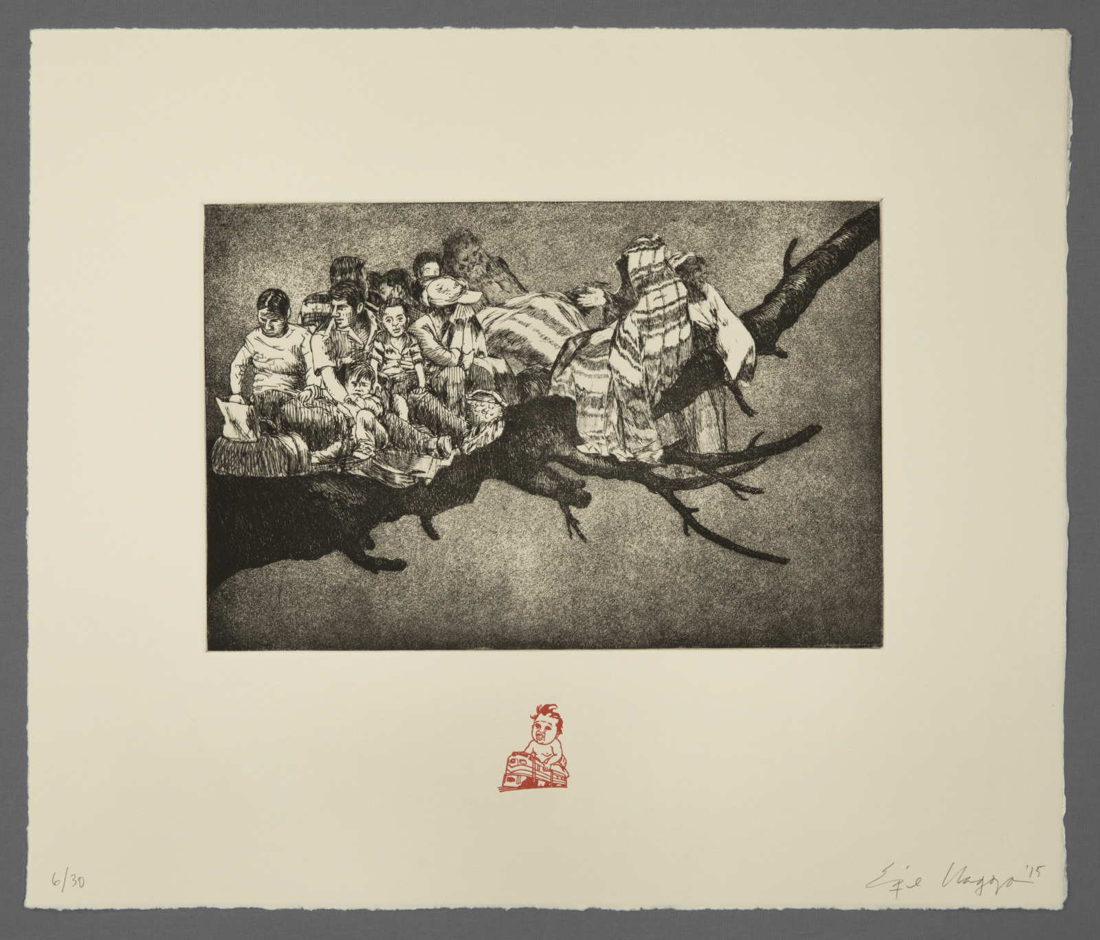 Disparate ridiculo (Ridiculous Folly), from the series Los Disparates ...