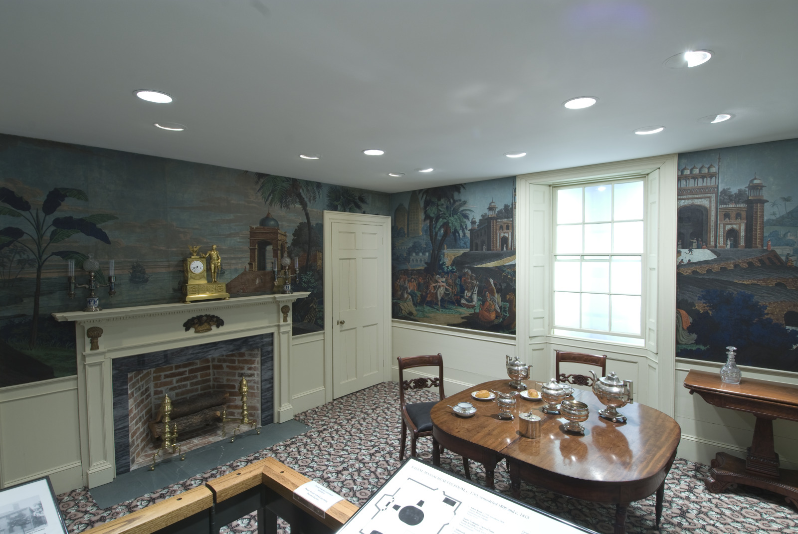 Parlor from 94 Boston Street, Salem, Massachusetts, c.1795 and c.1818 ...