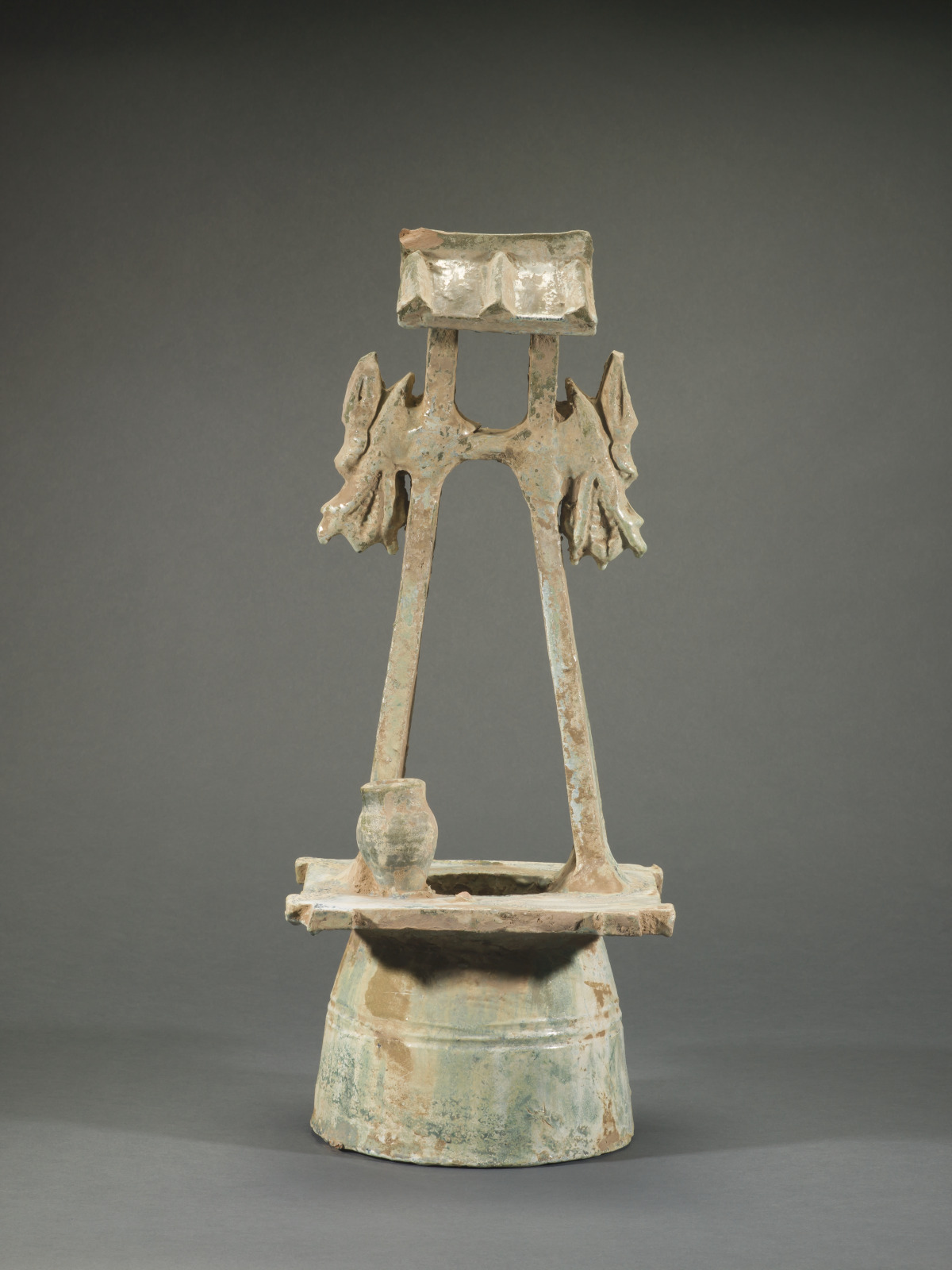 Model of a Well Head with Dragon Heads - Saint Louis Art Museum
